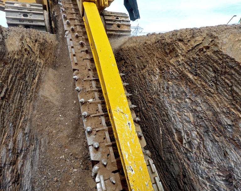 Vermeer Track Trencher Used for Challenging Water Project
