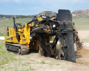 Versatile Rockwheel and Bucket Wheel Trencher Attachments